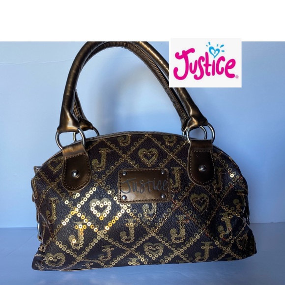Justice | Accessories | Justice Girls Logo Purse Sequins | Poshmark